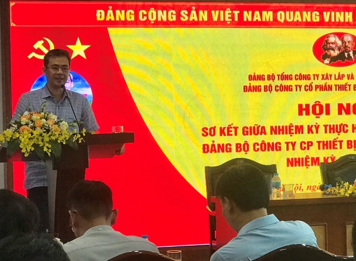 Hội nghị sơ kết giữa nhiệm kỳ thực hiện Nghị quyết Đại hội Đảng bộ Công ...
